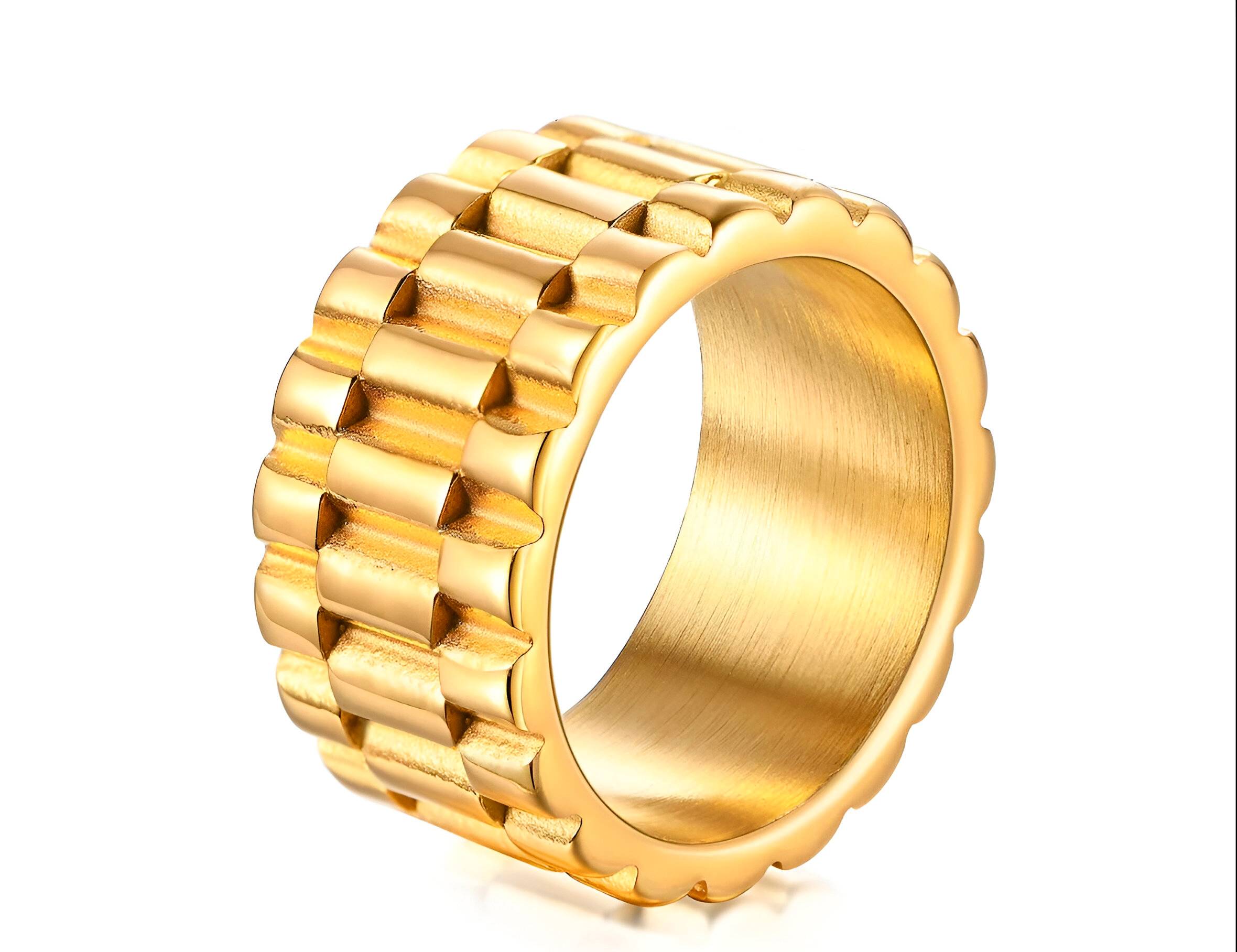 Anillo Correa Reloj Gold – Joyeria